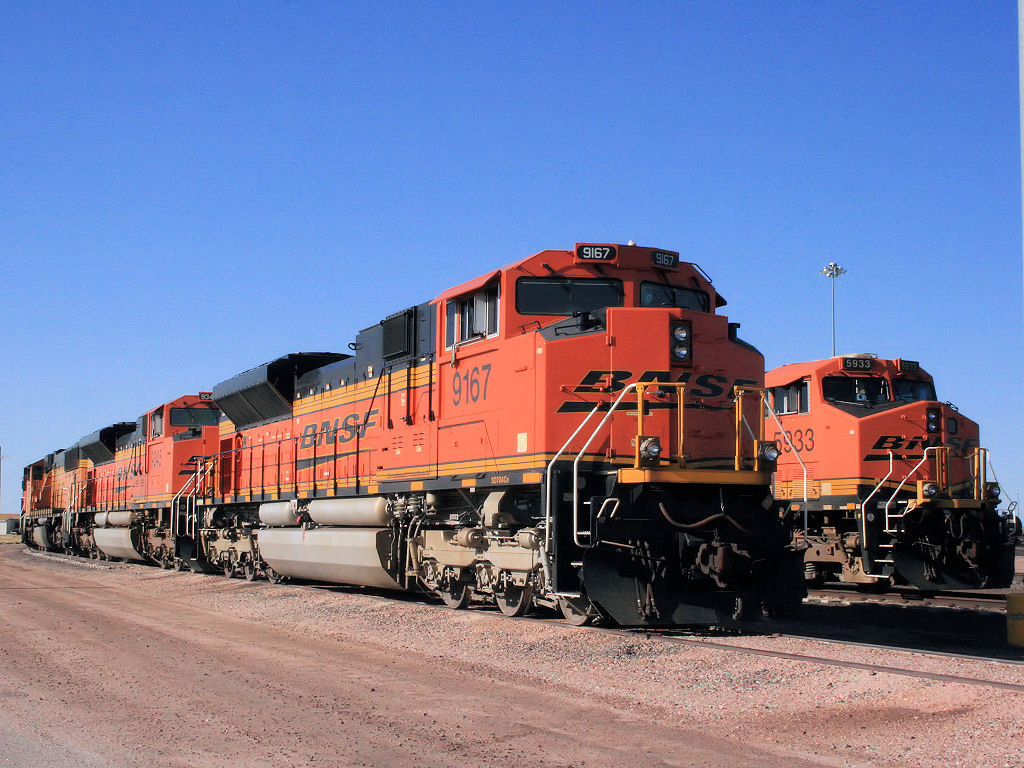BNSF 9167